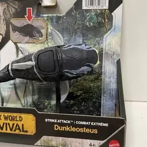 Mattel | Toys | Jurassic World Survival Strike Attack Dunkleosteus ...